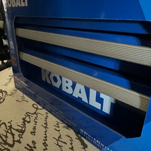 Office | Kobalt Mini Tool Box In Blue | Poshmark